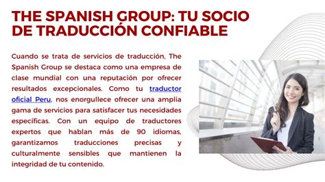 Ppt Traductor Oficial Peru Servicios De Traducci N Precisos Y