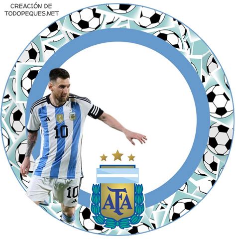 Kit Imprimible Argentina Campeon Mundial Todo Peques