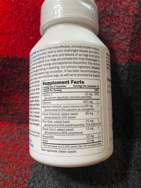 Andrew Lessman Circulation Vein Support Capsules Exp