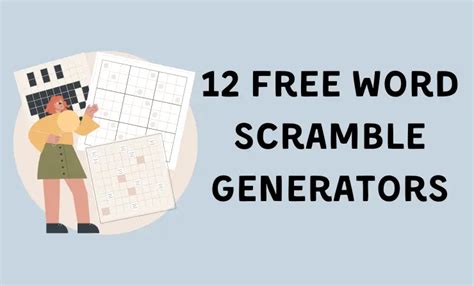 12 Best Word Scramble Generators To Enhance Literacy In 2024