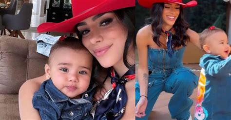 A sus 9 meses Mavie luce un look personalizado en el cumpleaños de su
