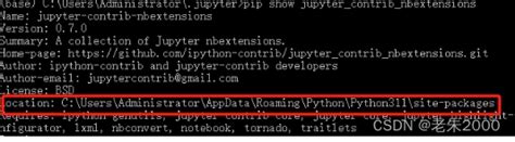 jupyter notebook插件安装及常用插件 jupyter插件管理器 csdn博客