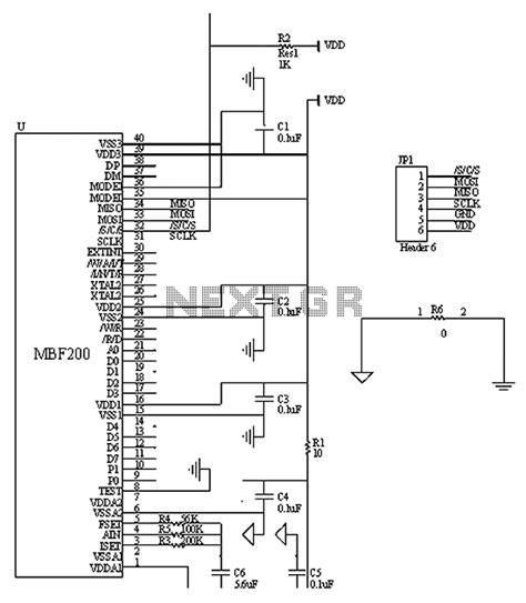 fpga based fingerprint identification system schematic under other circuits 58976 next gr