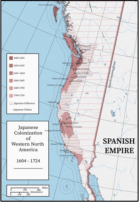 Japanese Colonization Of Western North America Imaginarymaps Fantasy