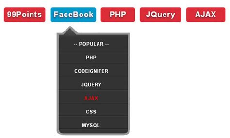 精心挑选的15个jquery下拉菜单制作教程 jquery 脚本之家