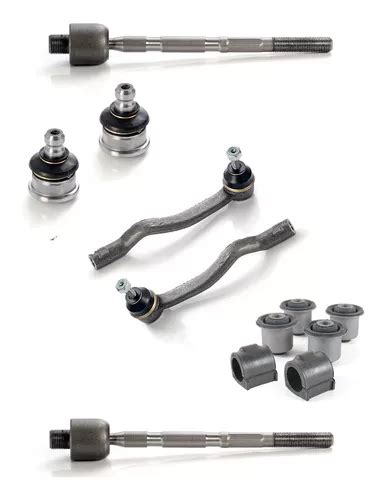 Kit Tren Delantero Renault Logan Rotula Extremo Axial Bujes Cuotas