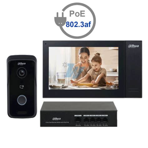 DAHUA KITKTP02 Kit De Videoportero IP Weby Servicios