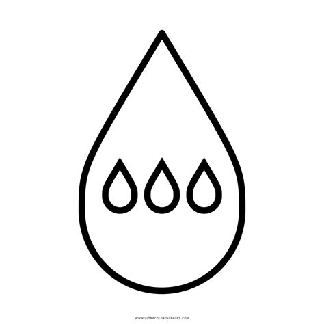 Arriba 93 Foto Imagen De Gota De Agua Para Colorear Alta Definición
