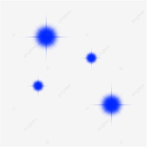 Blue Light Effect White Transparent Blue Light Effect Light Effect