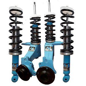 KIT SUSPENSÃO A ROSCA SLIM PADRÃO GOL G1 AO G4 AS SUSPENSÕES