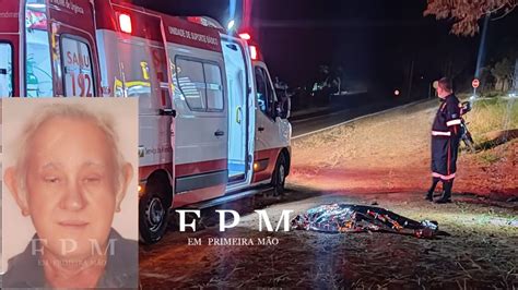 Idoso morre após ser atropelado em rodovia de Franca Em Primeira Mão