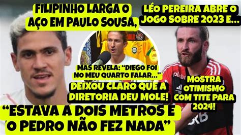 LÉO PEREIRA E F LUIS BASTIDORES DA AGRESS O DE PREPARADOR A PEDRO