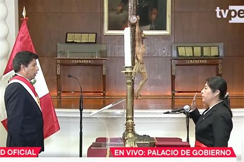 Betssy Chávez juró como nueva presidenta del Consejo de Ministros Vídeo