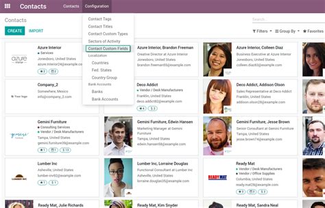 Odoo Custom Fields For Contacts