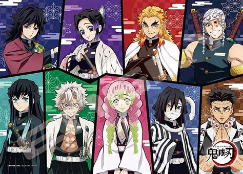 Jigsaw Puzzle Demon Slayer Kimetsu No Yaiba Hashira Plaza Hashira