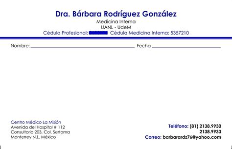 Introducir 88 Imagen Recetas Medicas Formato Abzlocal Mx