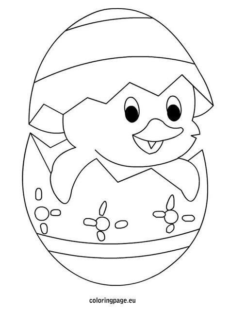 Küken im Ei Easter coloring pages Easter coloring sheets Easter chicks