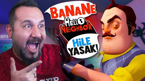 HİLE YAPTIM KAZIM USTA ÇILDIRDI HELLO NEİGHBOR BÖLÜM 15 YouTube