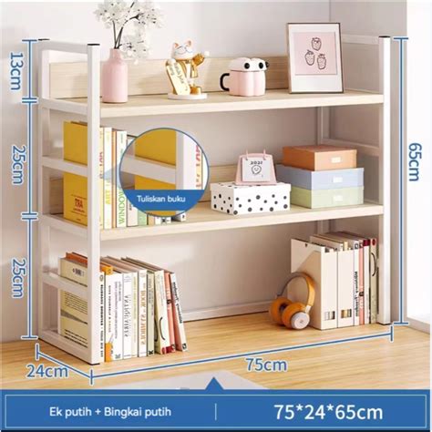 Jual Highline Rak Buku Meja Dinding Rak Buku Rak Meja Stationery