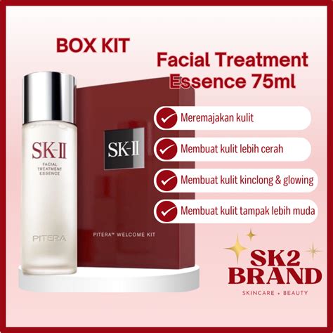 Skii SK II SK2 Facial Treatment Essence 75ml FTE 75ml BOX KIT