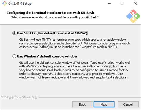 install git bash on windows with git command examples 4sysops