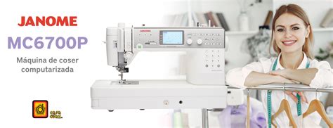 Máquina de coser computarizada Janome MC6700P
