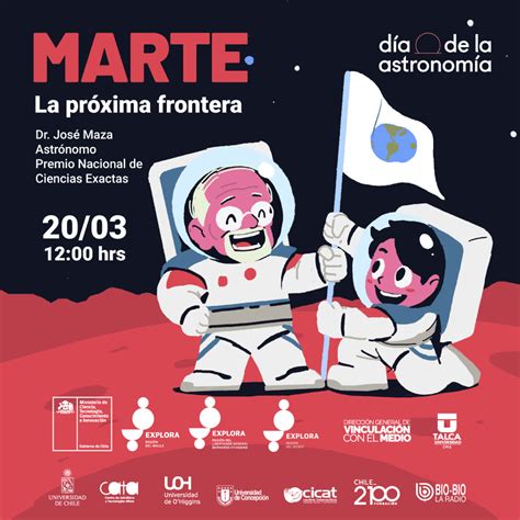 José Maza Marte la Próxima Frontera para niños y niñas