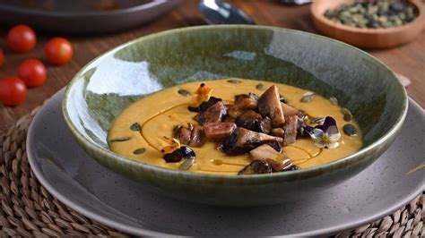 Crema De Calabaza Con Boletus Y Foie Canal Cocina