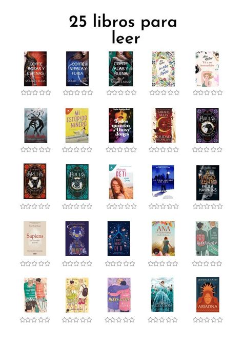 25 Libros Para Leer Paginas Para Leer Libros Libros Bonitos Para