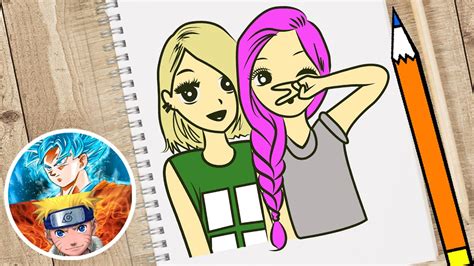 Total Imagen Kawaii Dibujos De Amigas Viaterra Mx