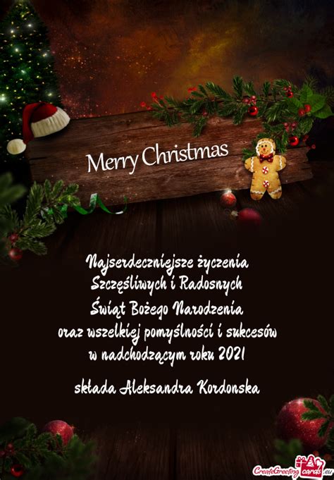 Szczęśliwych i Radosnych Free cards