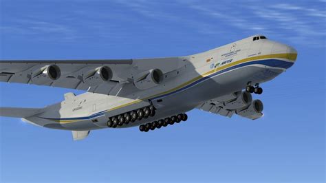 Dezastru Avionul Antonov 225 Cel Mai Mare Avion Din Lume