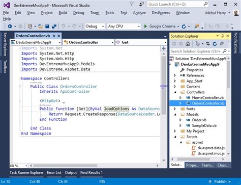 VB NET Now Supported In DevExtreme ASP NET MVC Wrappers