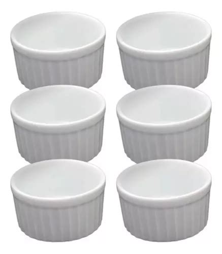 Ramequin Ml Kit Pe As Porcelana Branco Molho Promo O Mercadolivre
