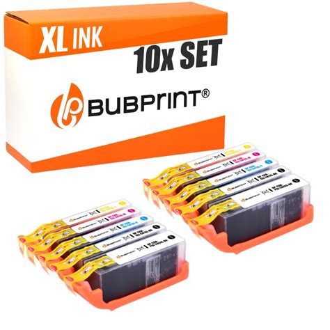 Bubprint Druckerpatrone kompatibel für Canon PGI 580 XL Schwarz PG 1