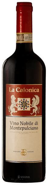 La Calonica Vino Nobile Di Montepulciano Vivino US