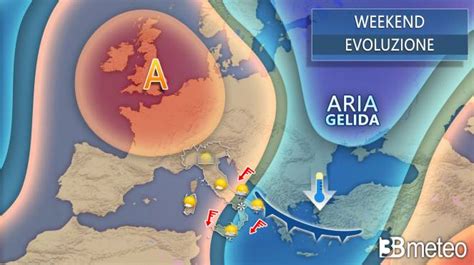 Cronaca Meteo DIRETTA ARRIVA L IMPULSO FREDDO VENTI FORTI E Neve