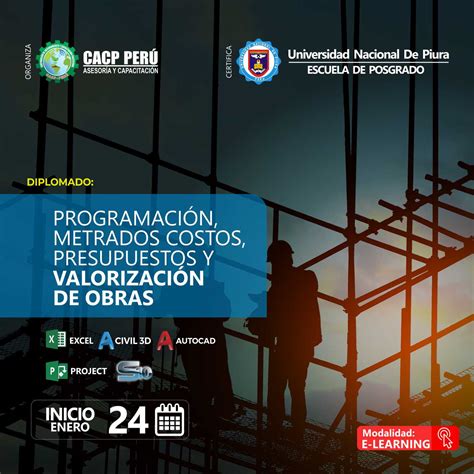 CACP Perú Diplomado Programación Metrados Costos Presupuestos Y