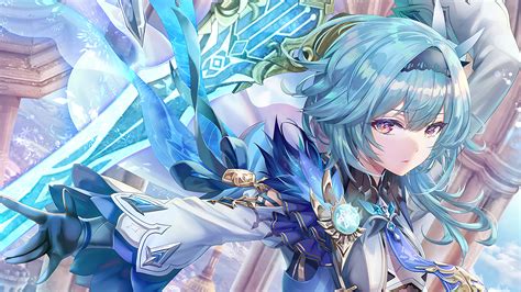 Eula Genshin Impact Art K H Wallpaper Iphone Phone
