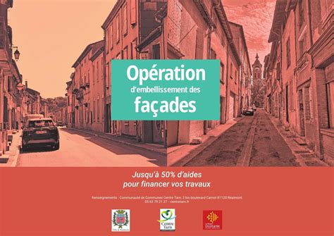 Operation Facades Communaut De Communes Centre Tarn