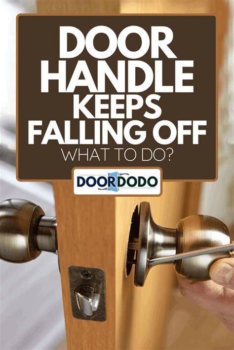 Door Handle Turns But Door Won T Open