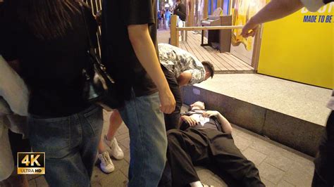 Hongdae 4K Seoul Night Walk 오늘은 너무 피곤하니까 막 뻗어 버리는 거지 머 YouTube