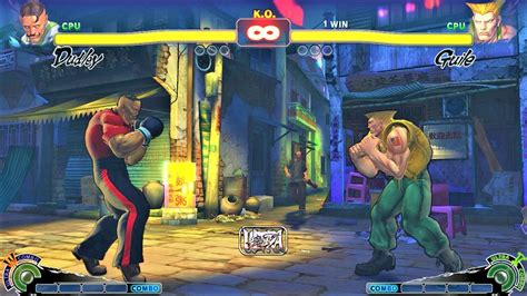 DUDLEY VS GUILE CPU VS CPU Ultra Street Fighter IV Hardest AI YouTube