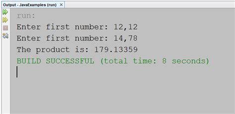 multiply two floating point numbers in java programming code examples
