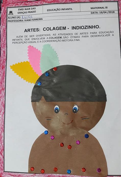 Profª Ivani Ferreira Plano de aula para o dia do índio