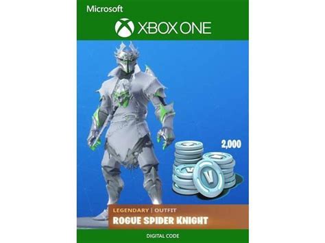 Fortnite Legendary Rogue Spider Knight Skin Bundle 2000 V Bucks CD