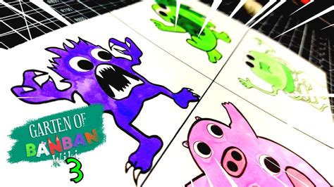Dibujo Los Nuevos Monstruos De Garten Of Banban New Second Teaser