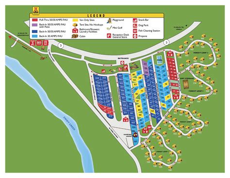 Trinity Center California Campground Map Trinity Lake KOA Holiday