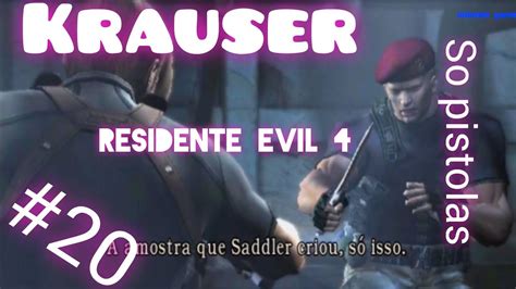 Residente Evil 4 Classico 20 Batalha De Facas Wesker Ops Krauser YouTube