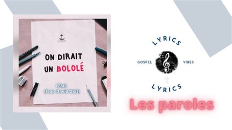Fast Food Music Christ On dirait un Bololé feat David Okit Lyrics
